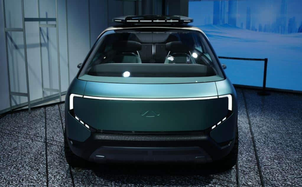 Chery Fulwin Jinyun small MPV concept car spotted in China