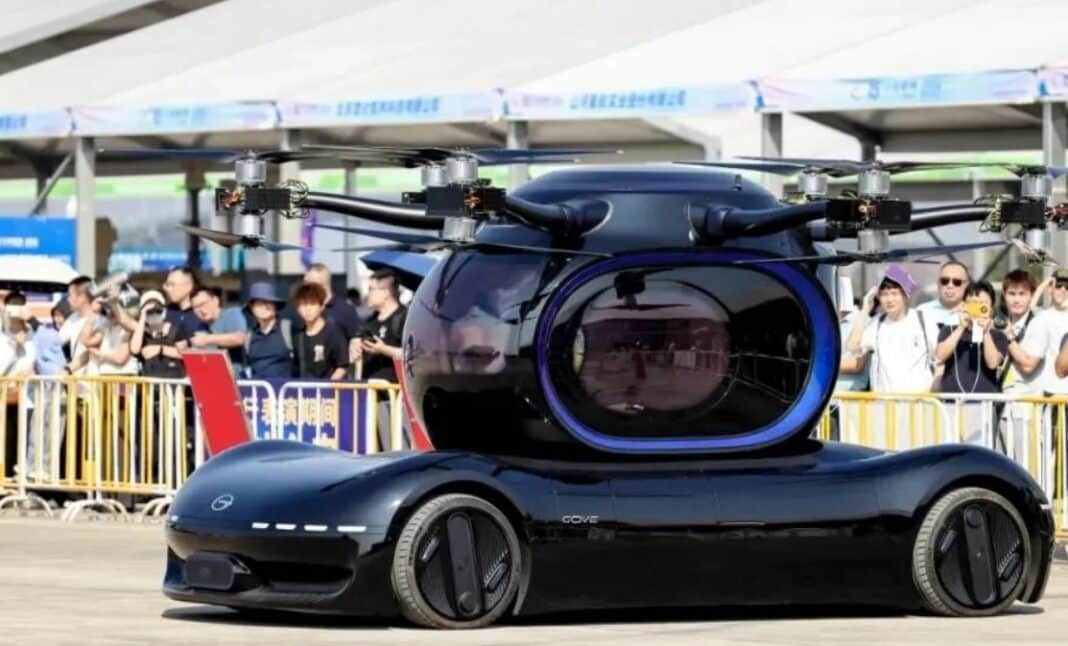 GAC's GOVE flying car completed flight demo, company said