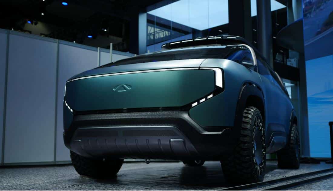 Chery Fulwin Jinyun small MPV concept car spotted in China