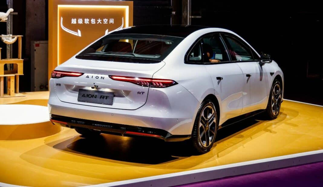 GAC Aion RT all-electric sedan launched starting at 16,700 USD