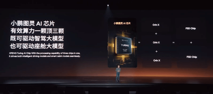 Xpeng details its new AI Turing chip that it will use in its cars
