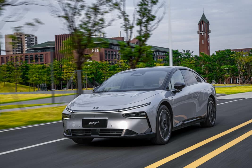 Xpeng P7+ launches in China with 725 km range for 26,100 USD