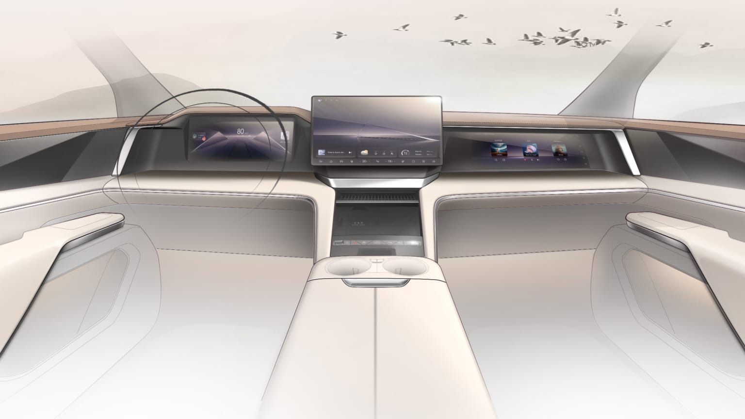 BYD Xia MPV interior revealed in official images before premiere