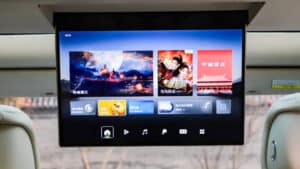 BYD-backed Denza N9 large SUV revealed interior