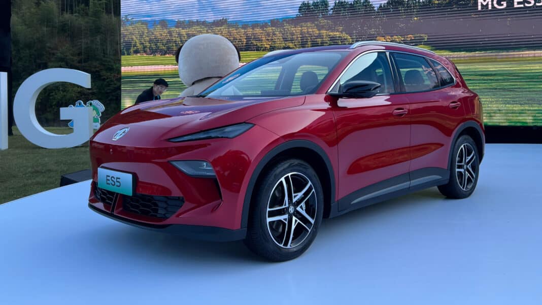 MG ES5 electric SUV enters China for 13,950 USD with subsidies