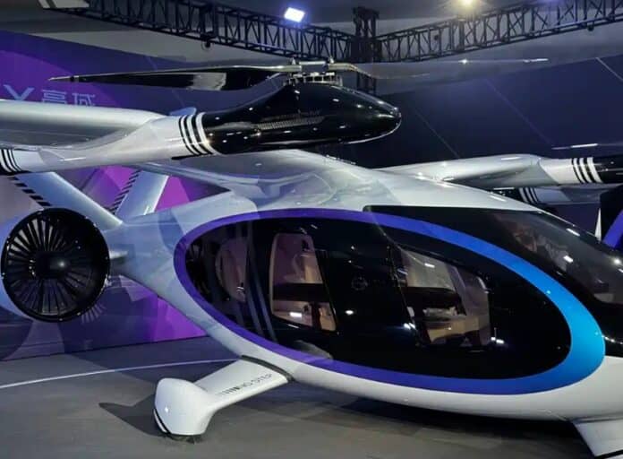 GAC unveiled Govy AirJet eVTOL under new flying car brand