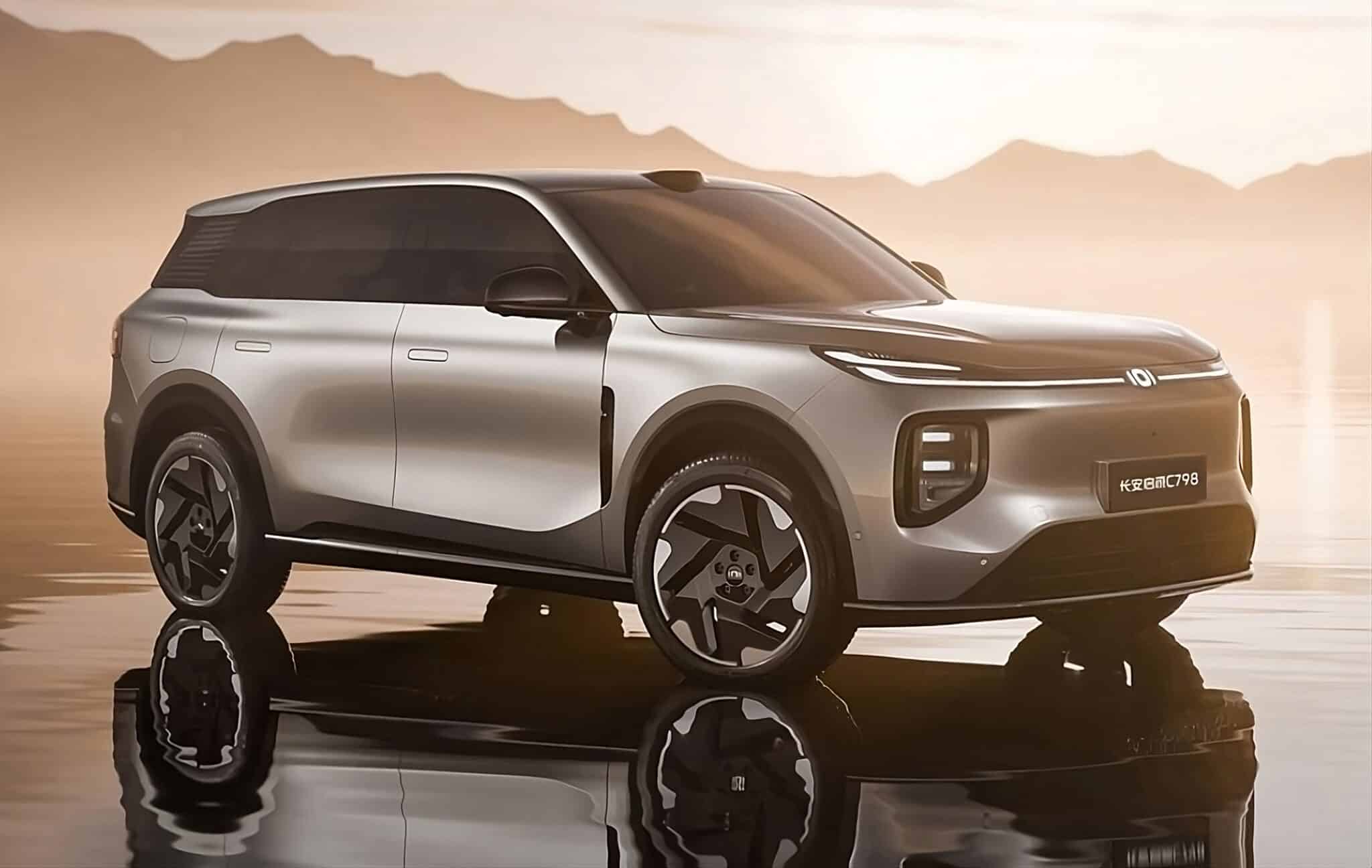 Changan Nevo C798 electric SUV official images revealed