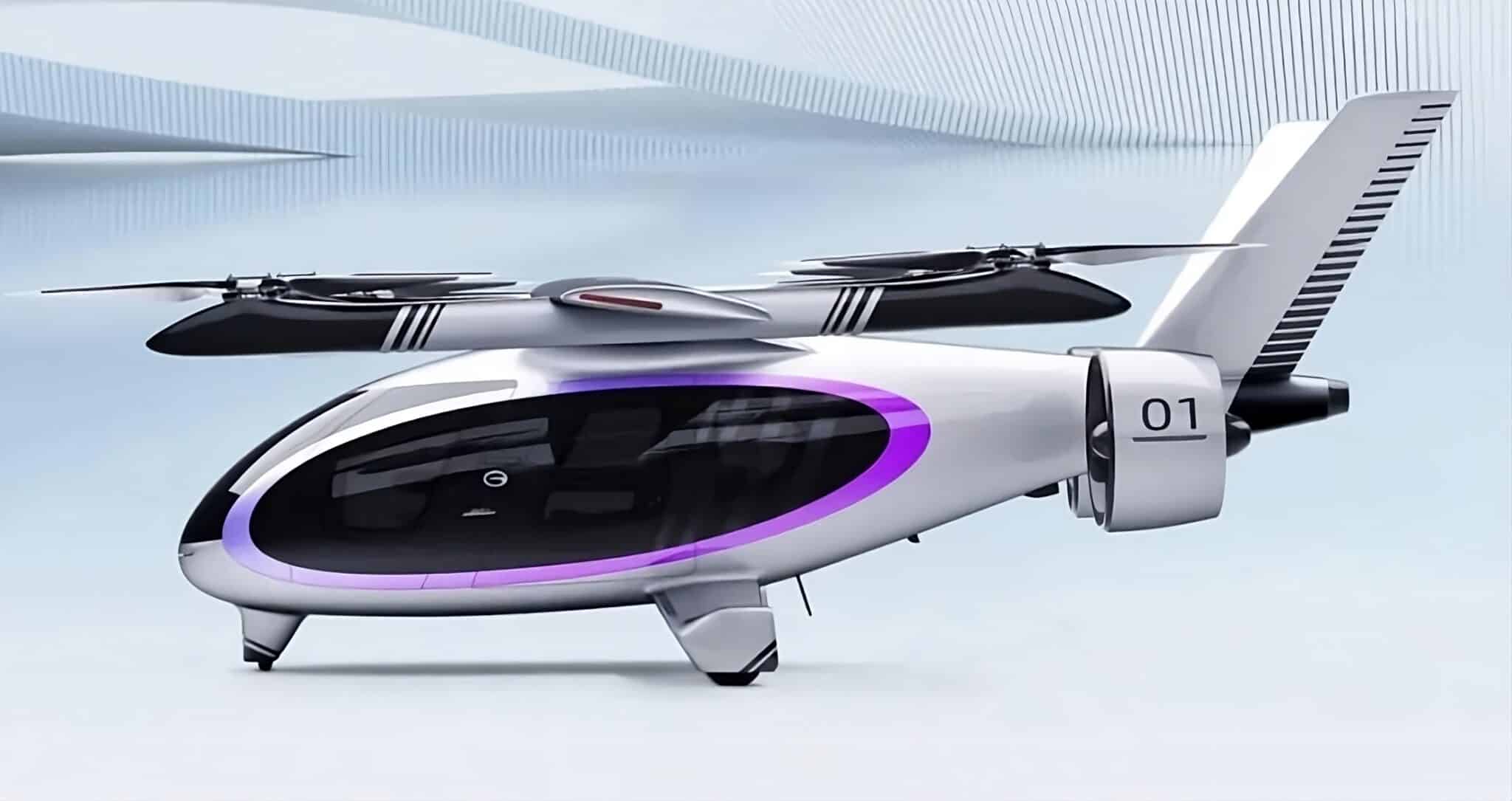GAC unveiled Govy AirJet eVTOL under new flying car brand