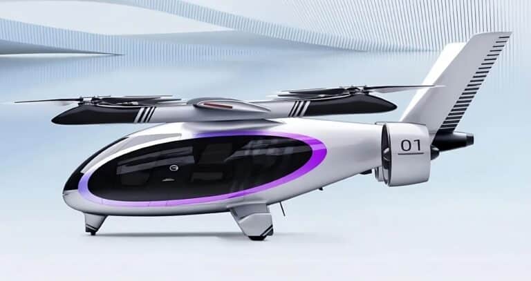 GAC unveiled Govy AirJet eVTOL under new flying car brand