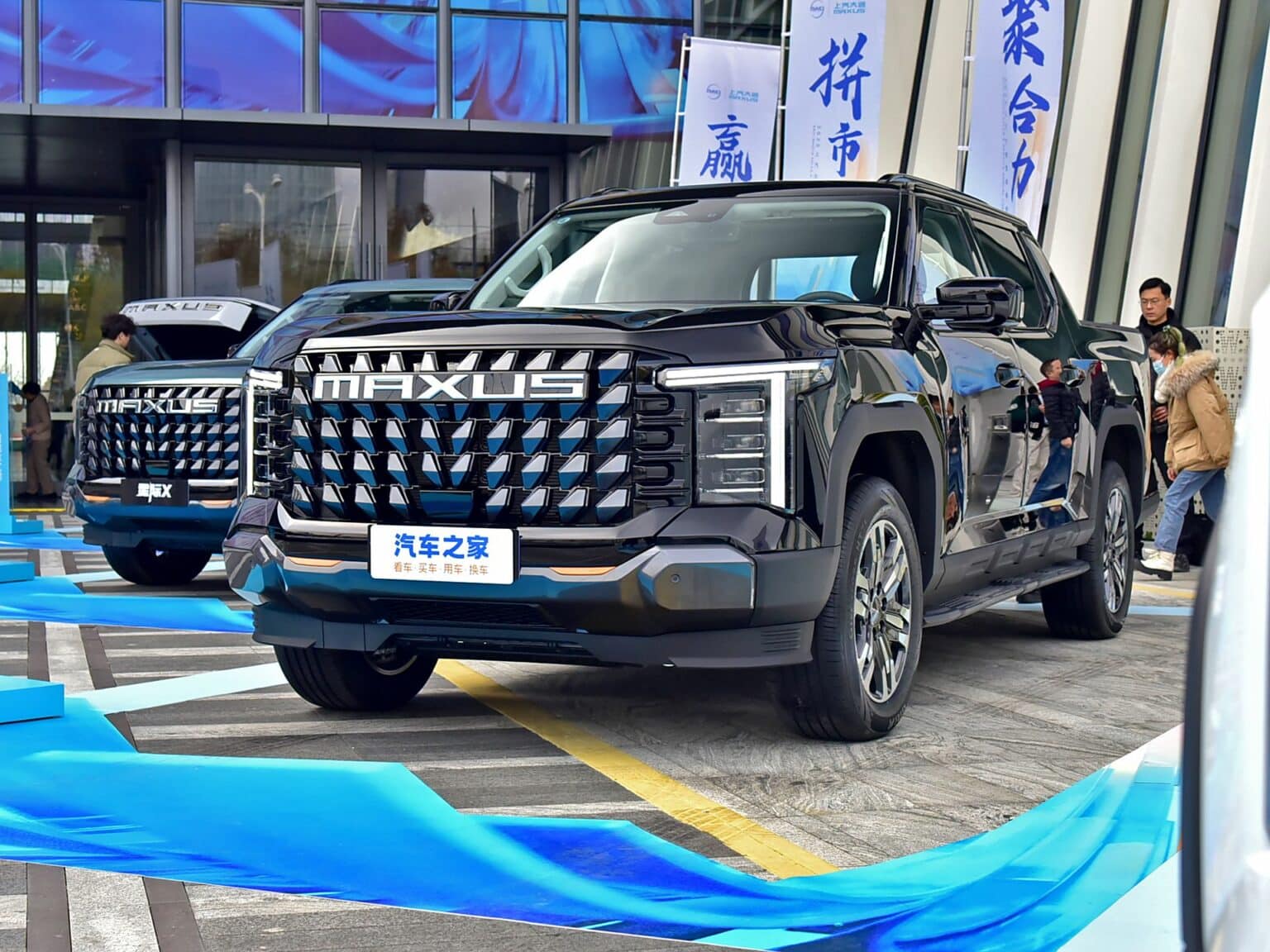 Maxus Interstellar X pickup launches in both diesel and EV form - MG badged version spied