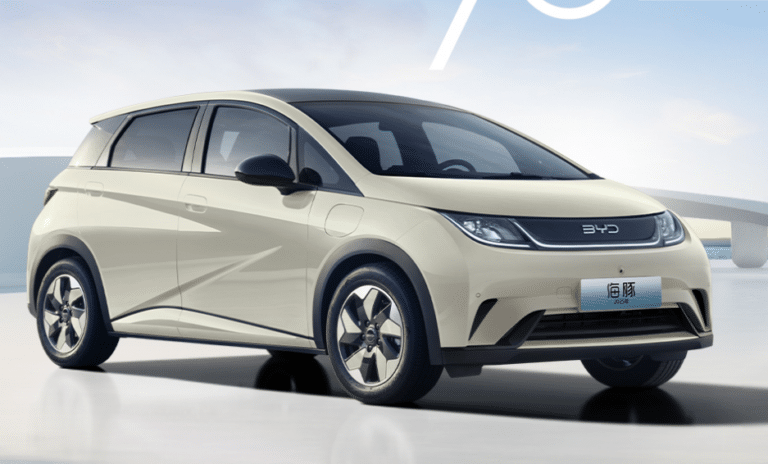 New BYD Dolphin electric hatchback specs revealed in China