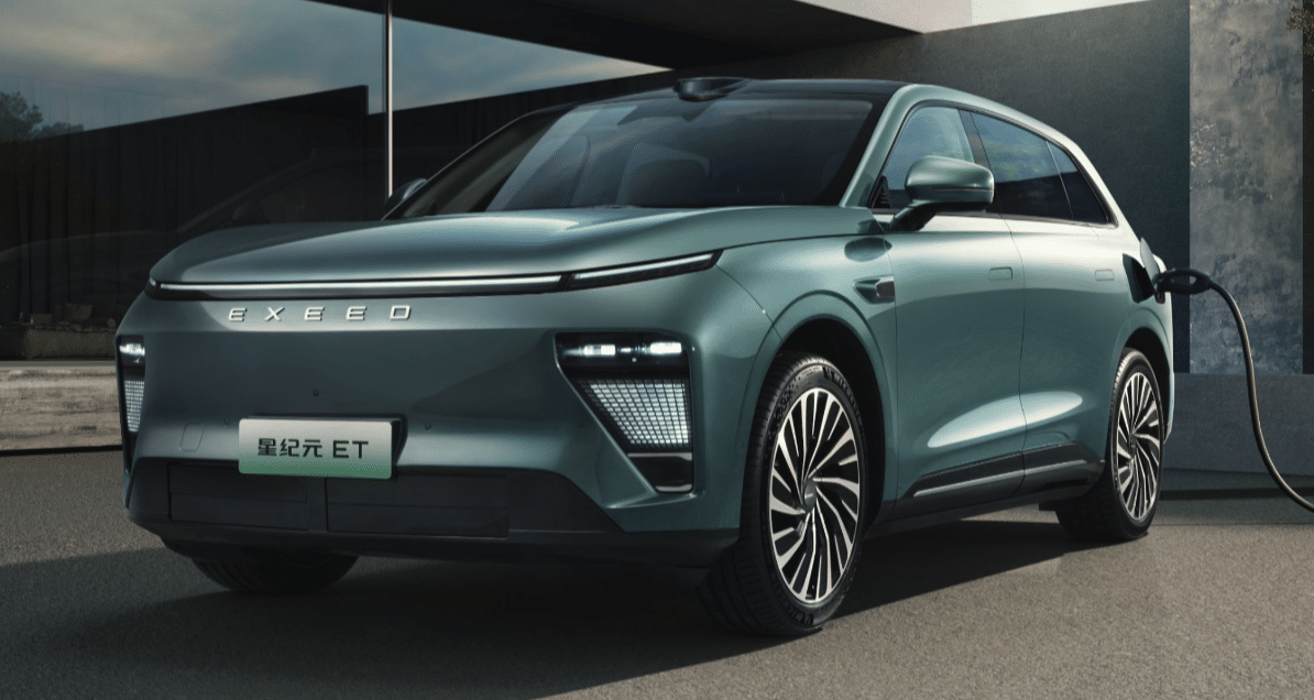 Chery Exeed Exlantix ET EREV four-wheel drive launched in China