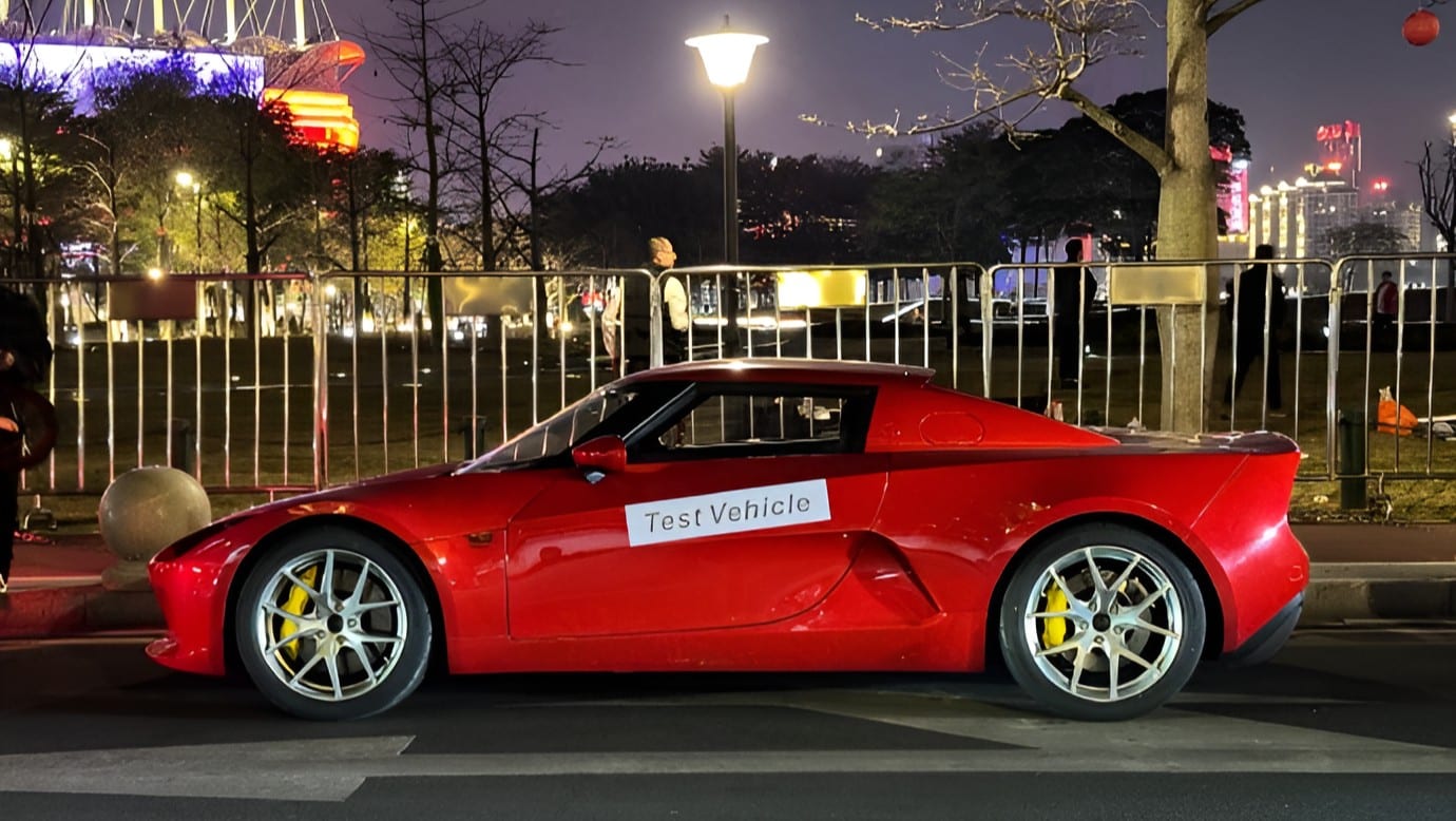 JMEV 01: Xiaomi-backed electric sports car spotted on road test before ...