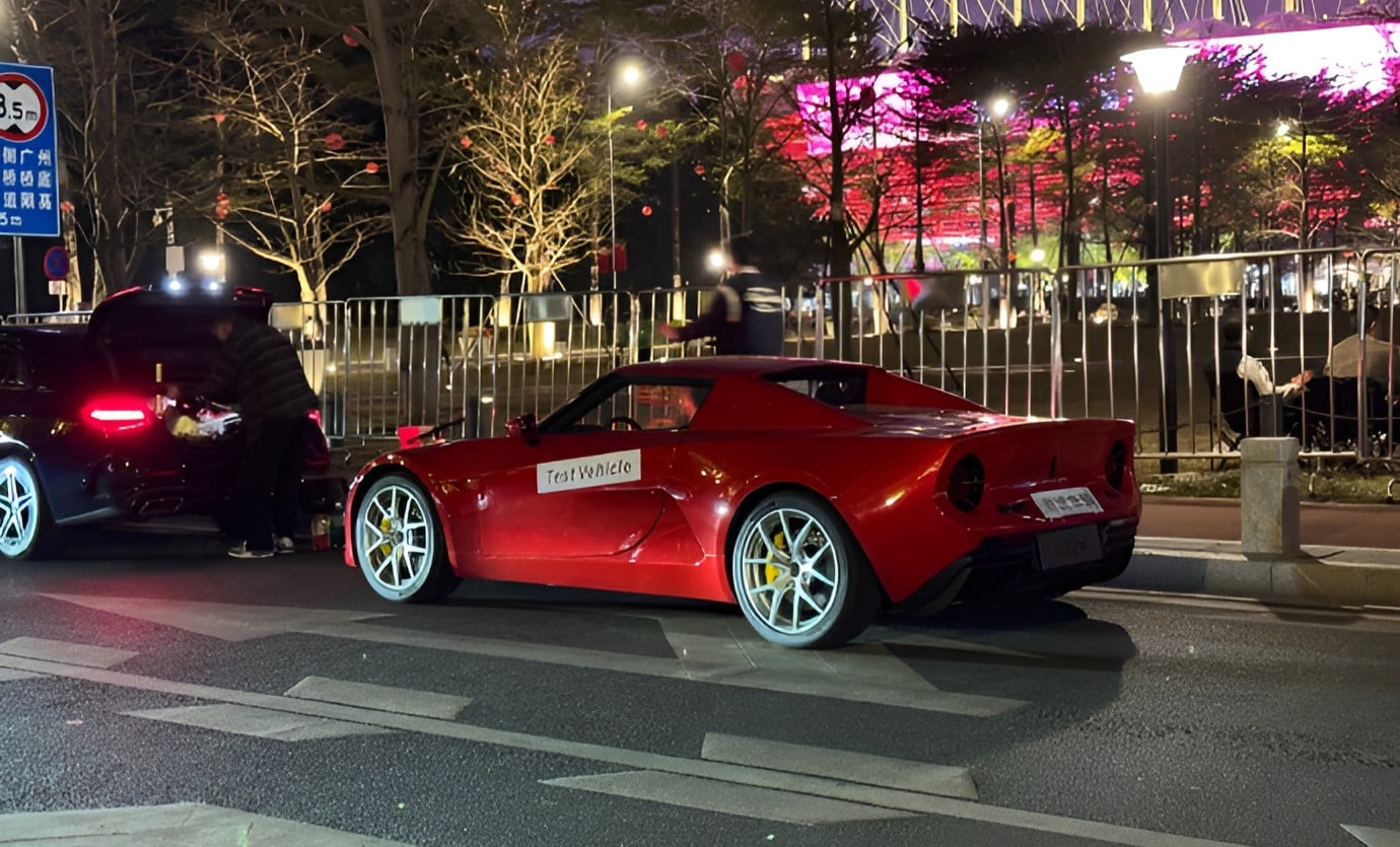 JMEV 01: Xiaomi-backed electric sports car spotted on road test before ...