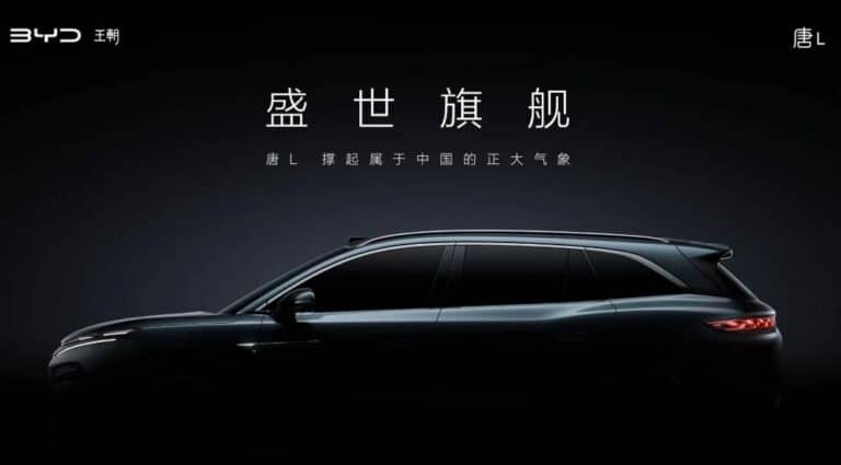 BYD Tang L declared with EV and PHEV variants