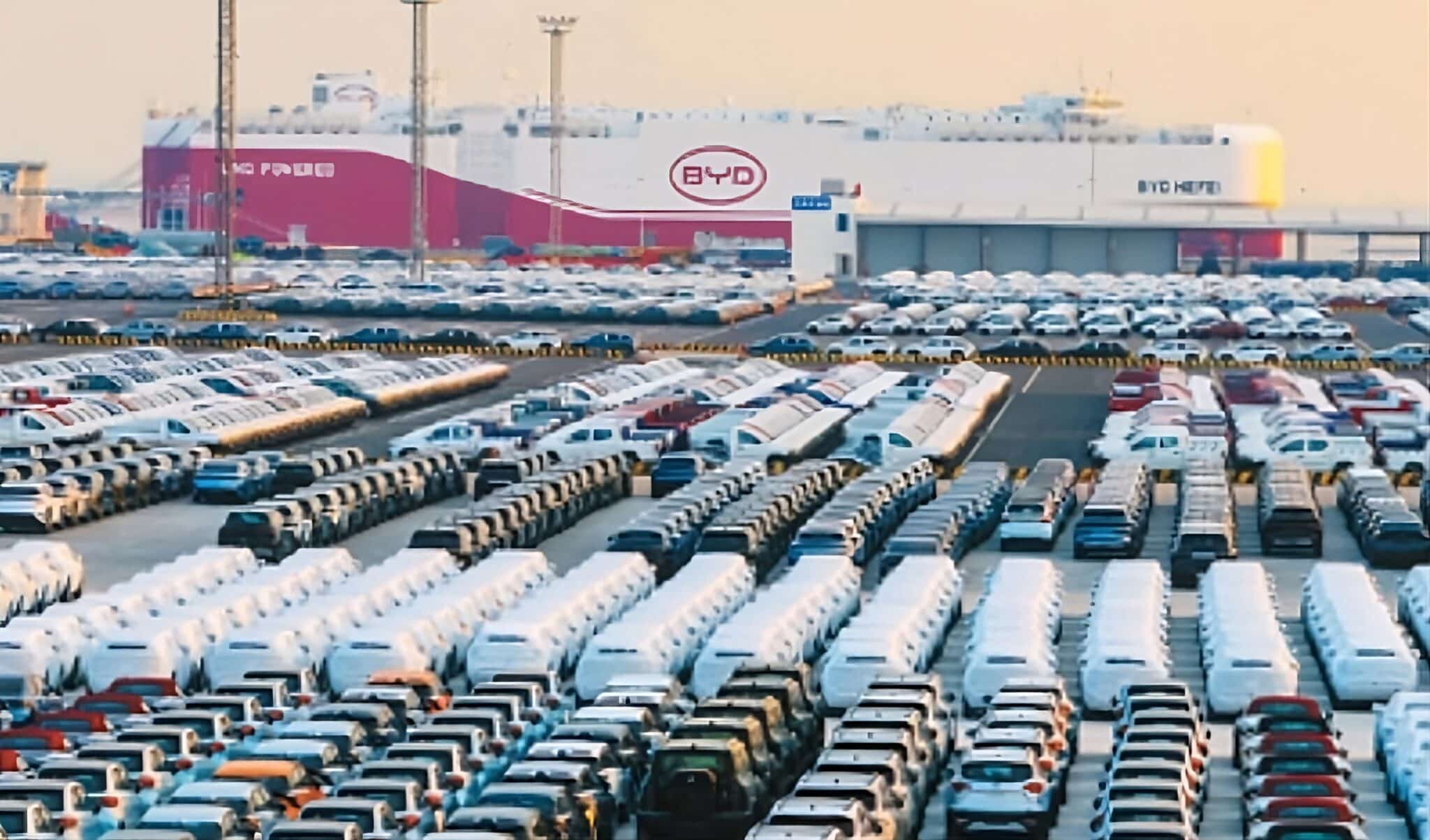 BYD will undock its fifth car carrier in April