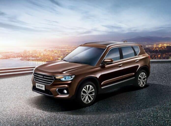 Great Wall Motor's new Haval H7 official image revealed