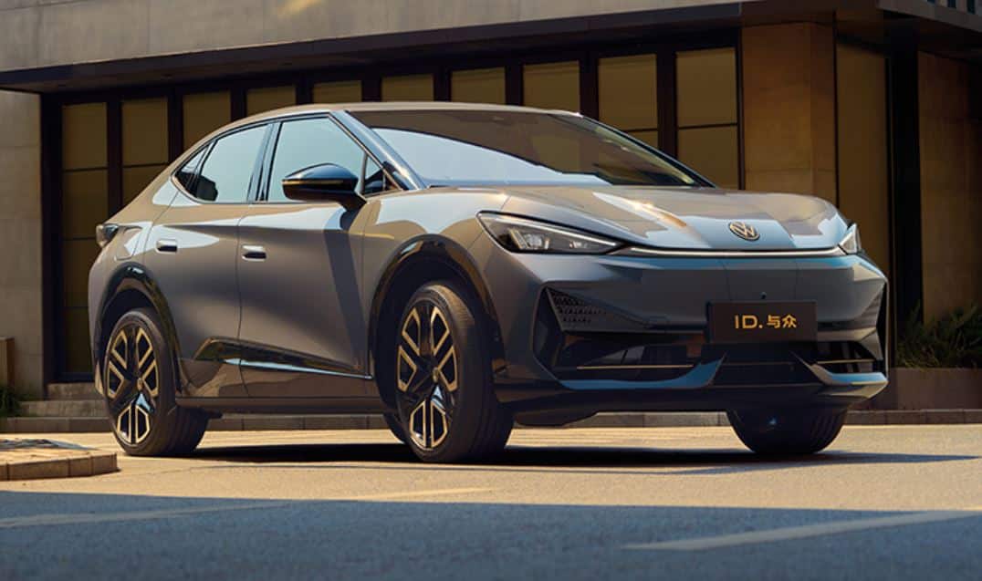 Volkswagen ID.UNYX 06 EV exposed in China, manufactured by Volkswagen Anhui