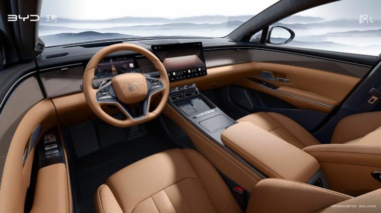 BYD Tang L & Han L official interior images unveiled