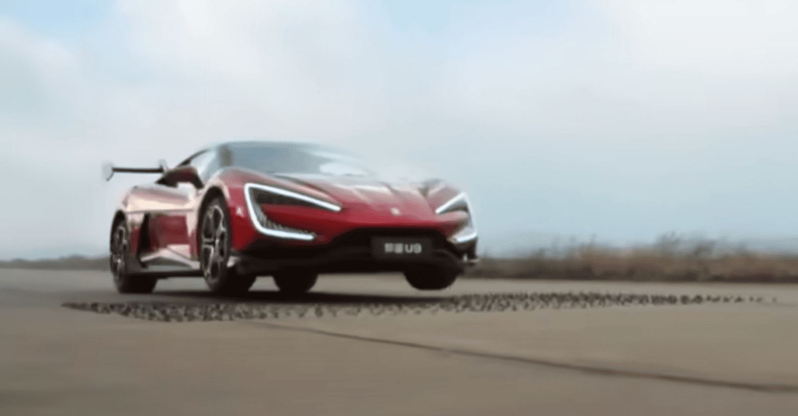 BYD's Yangwang U9 jumps over road spikes while self-driving [video]