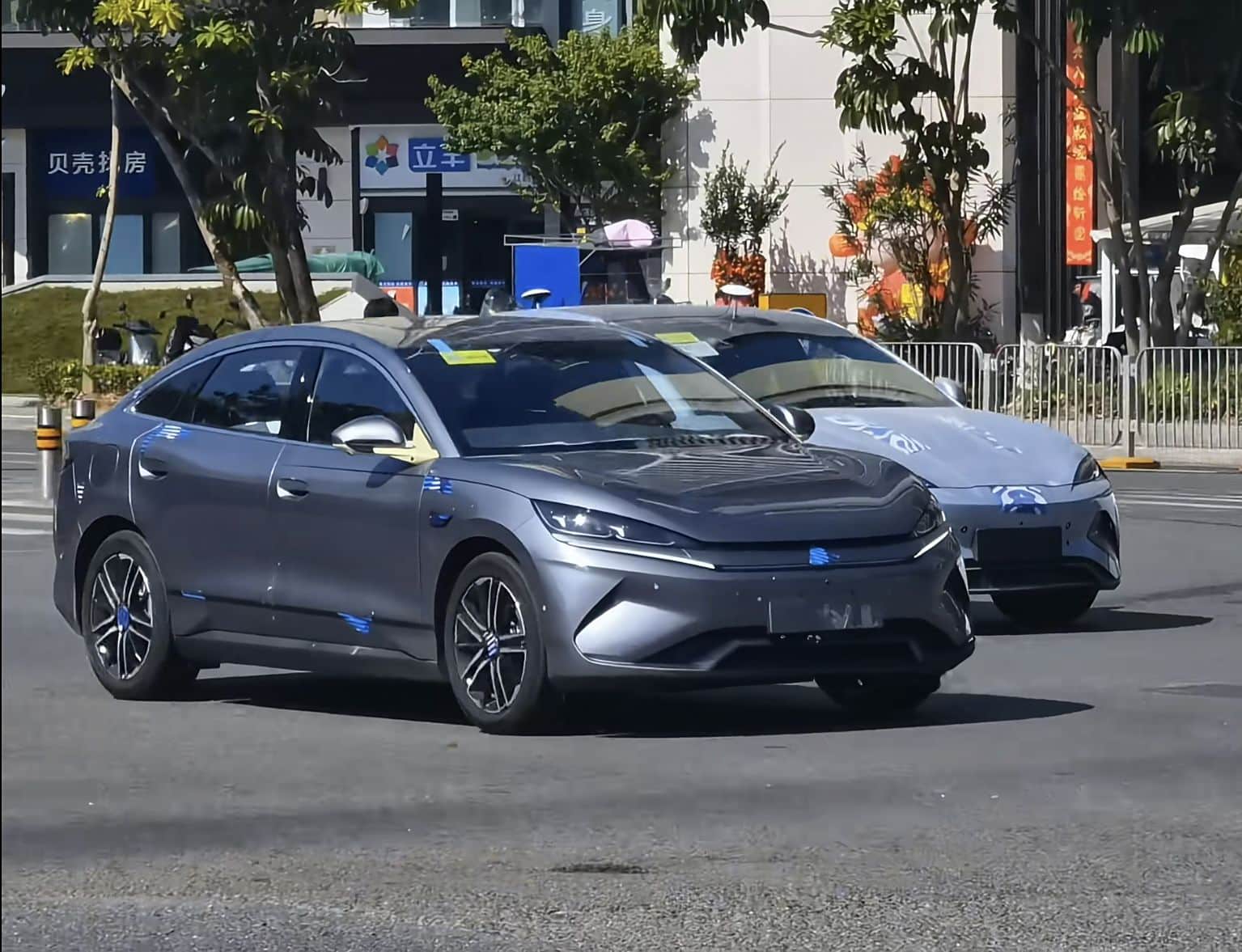 BYD Qin L EV version spotted testing ahead of launch with possibly ...