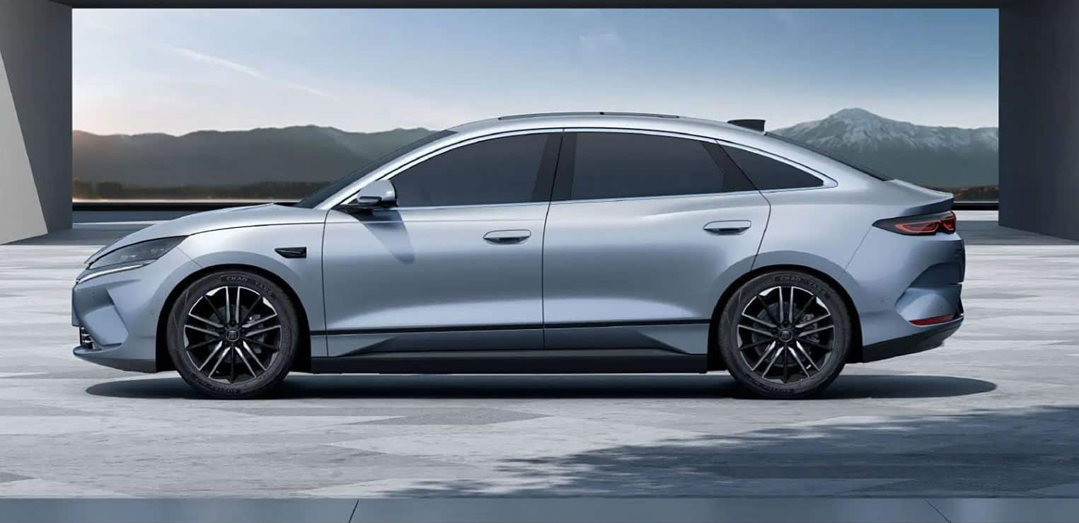BYD revealed Qin L EV with "God's Eye" C official images ahead of launch