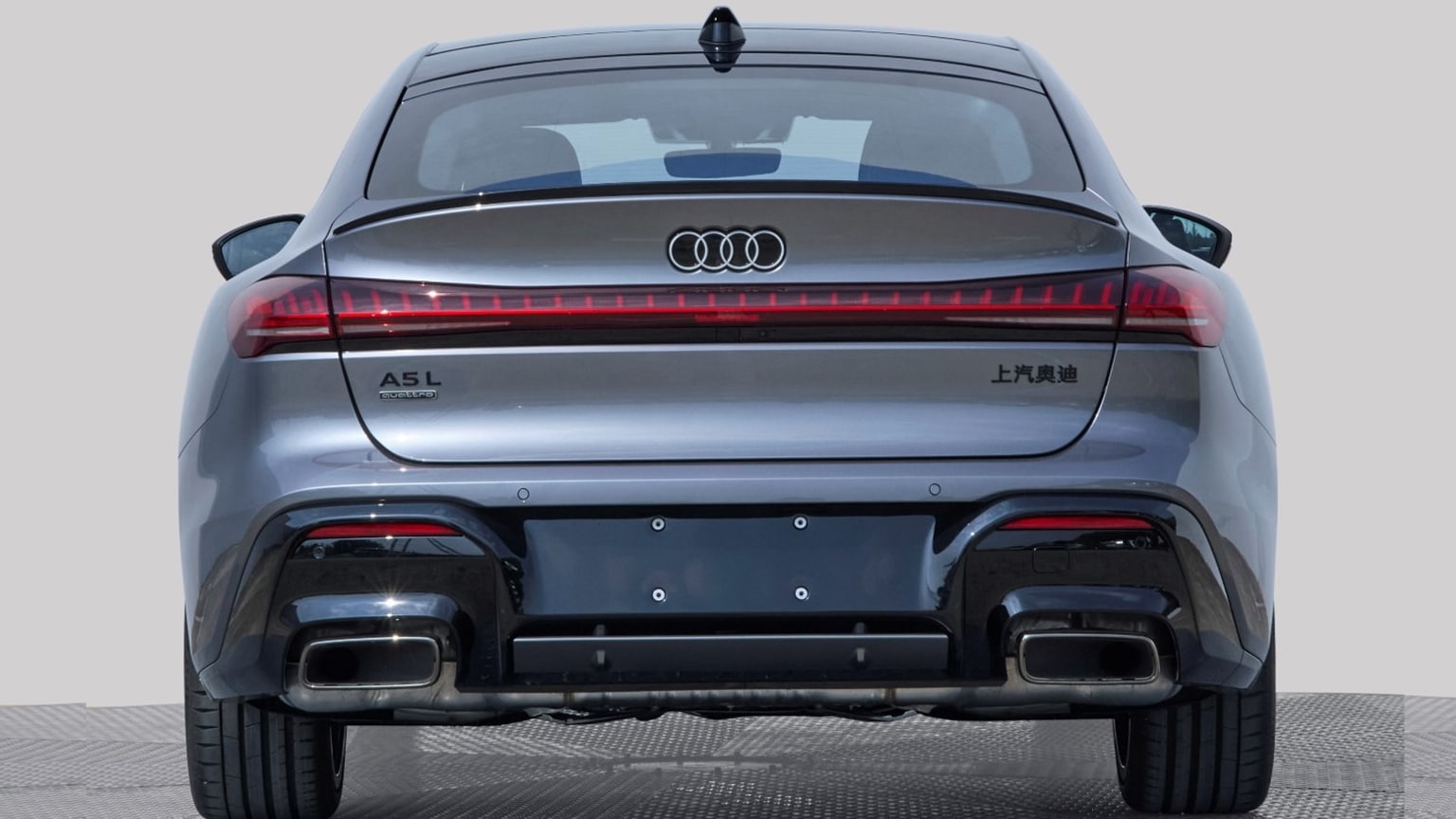 SAIC-made Audi A5L revealed core specs in China