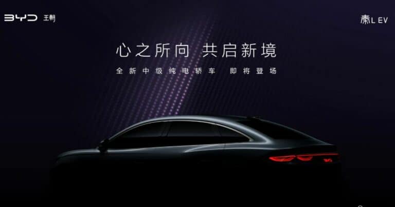 BYD revealed Qin L EV with "God's Eye" C official images ahead of launch