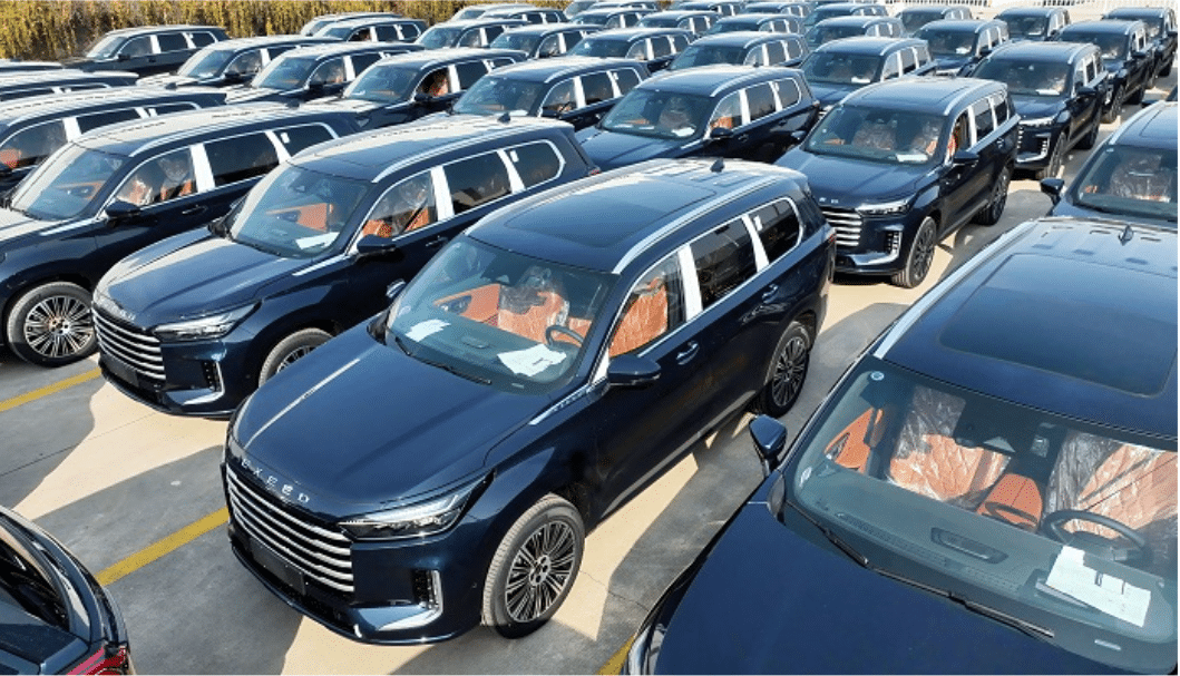 Chery Exeed VX C-DM plug-in hybrid SUV official images revealed ahead of launch