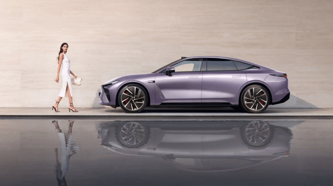 Chery's Exeed Exlantix ES EREV revealed in official images ahead of launch