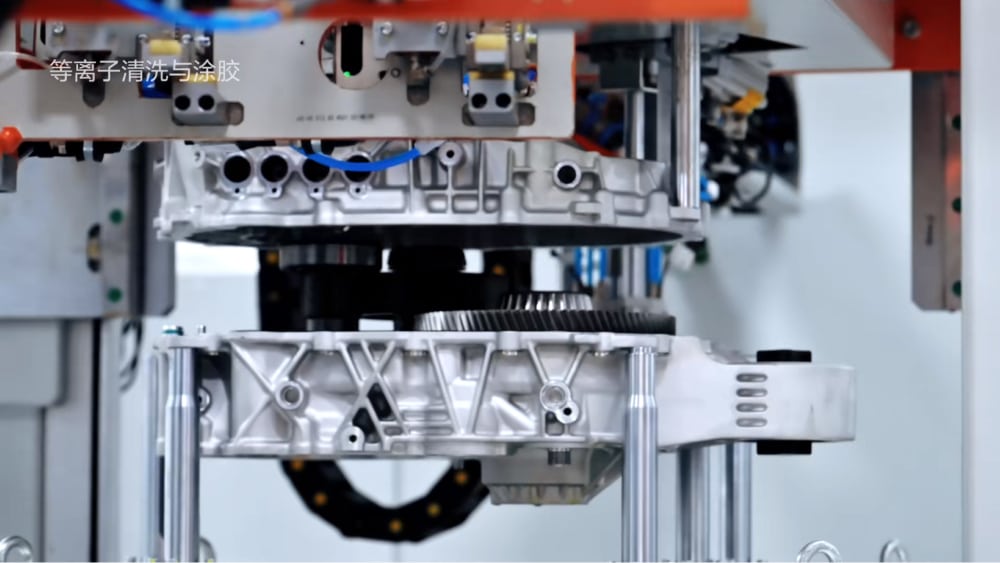 China's biggest EREV maker Li Auto showed production of electric drive