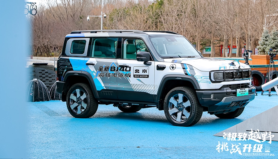 BAIC BJ40e EREV with 1,200 km range set to launch in China on 7 April