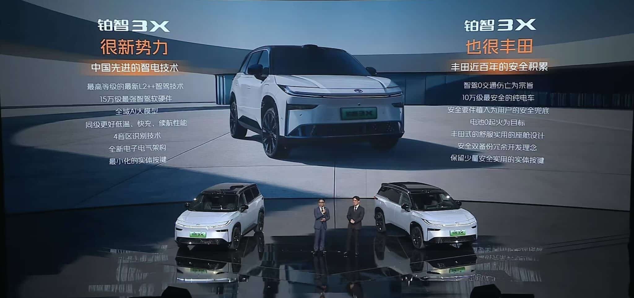 All-electric Toyota bZ3X SUV launched for 15,100 USD, its 65% Chinese