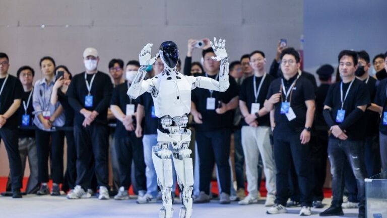 Xpeng showcases humanoid robot 'Iron' used for making its vehicles