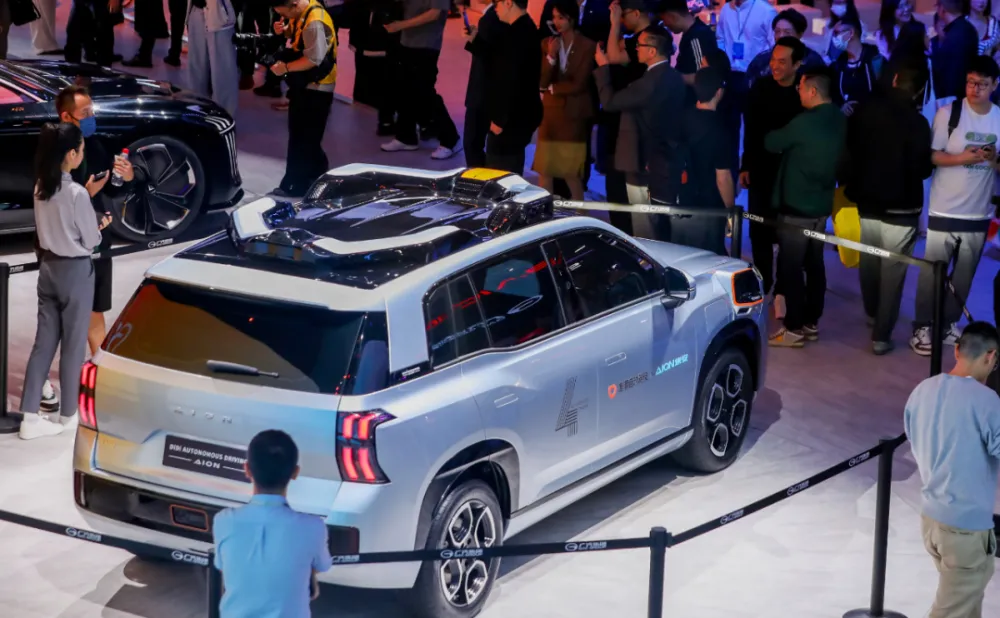 GAC Aion and DiDi unveil L4 autonomous vehicle with 10 LiDARs