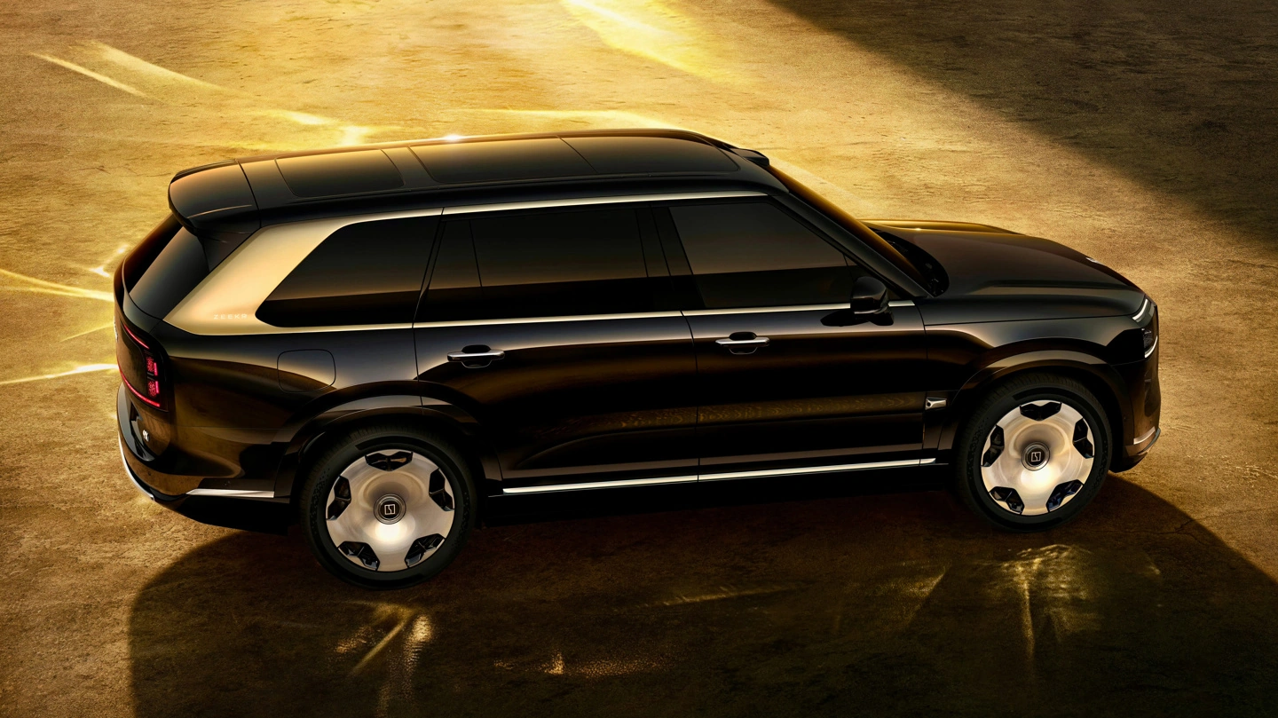Zeekr unveils official images of 9X flagship SUV ahead of Auto Shanghai 2025 debut