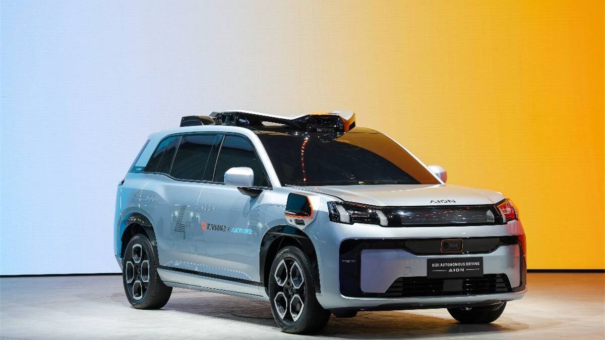 GAC Aion and DiDi unveil L4 autonomous vehicle with 10 LiDARs