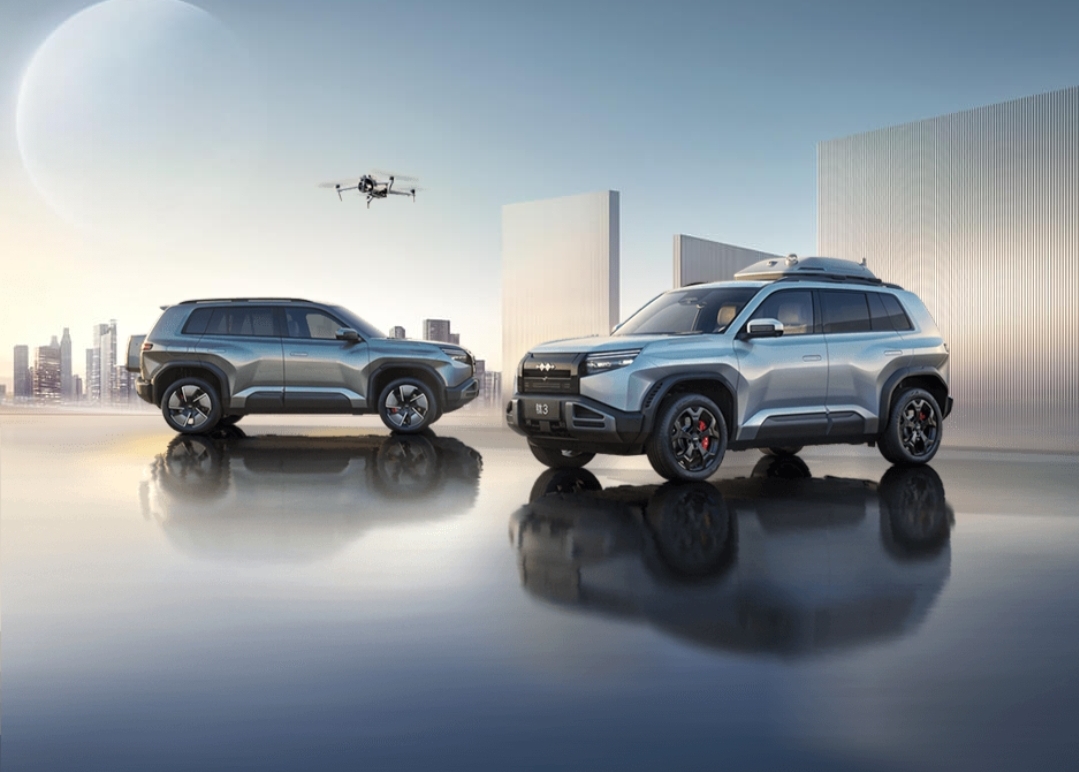 BYD Fang Cheng Bao Tai 3 electric SUV with "God's Eye" C launched at ...