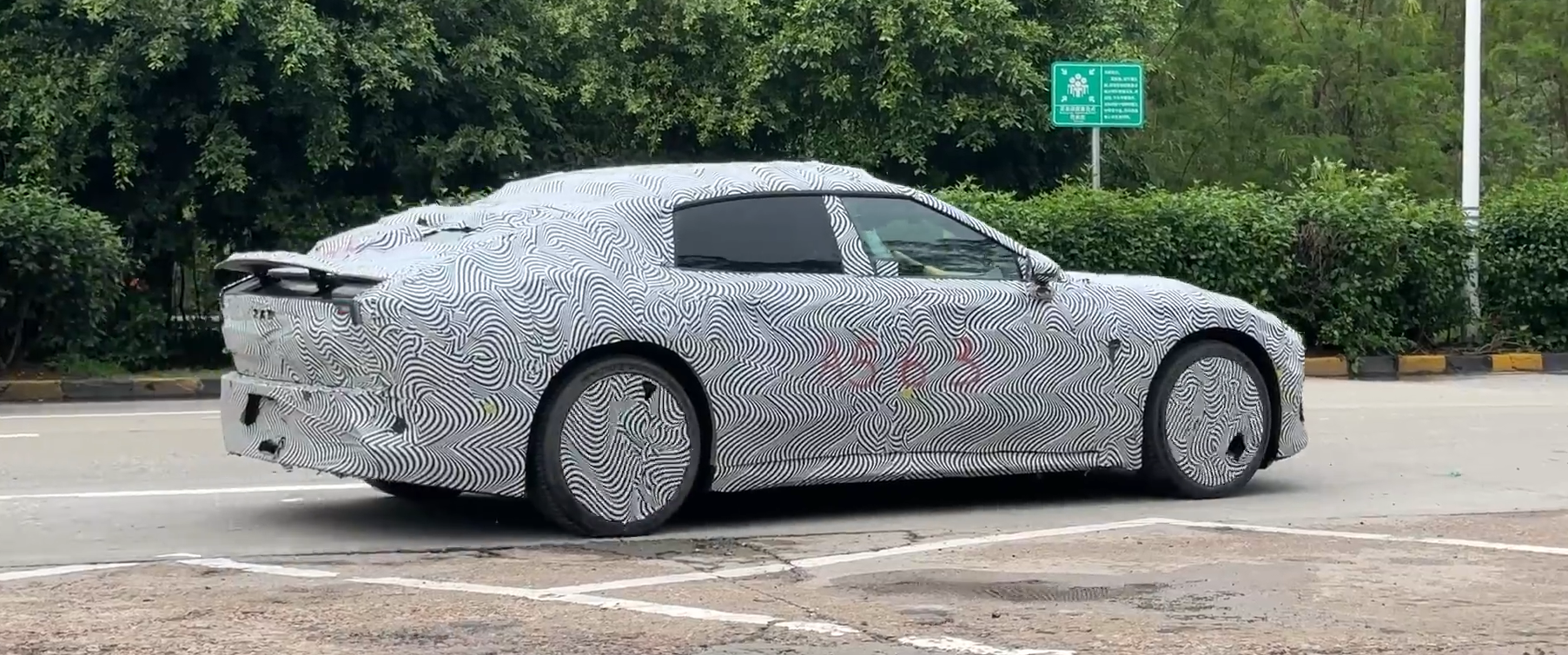 Spy shots: XPeng’s new P7 with scissor doors spotted testing ahead of ...