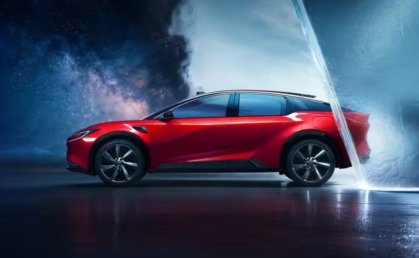 Toyota launches bZ5 electric coupe SUV with BYD blade battery, starting at 18,000 USD in China