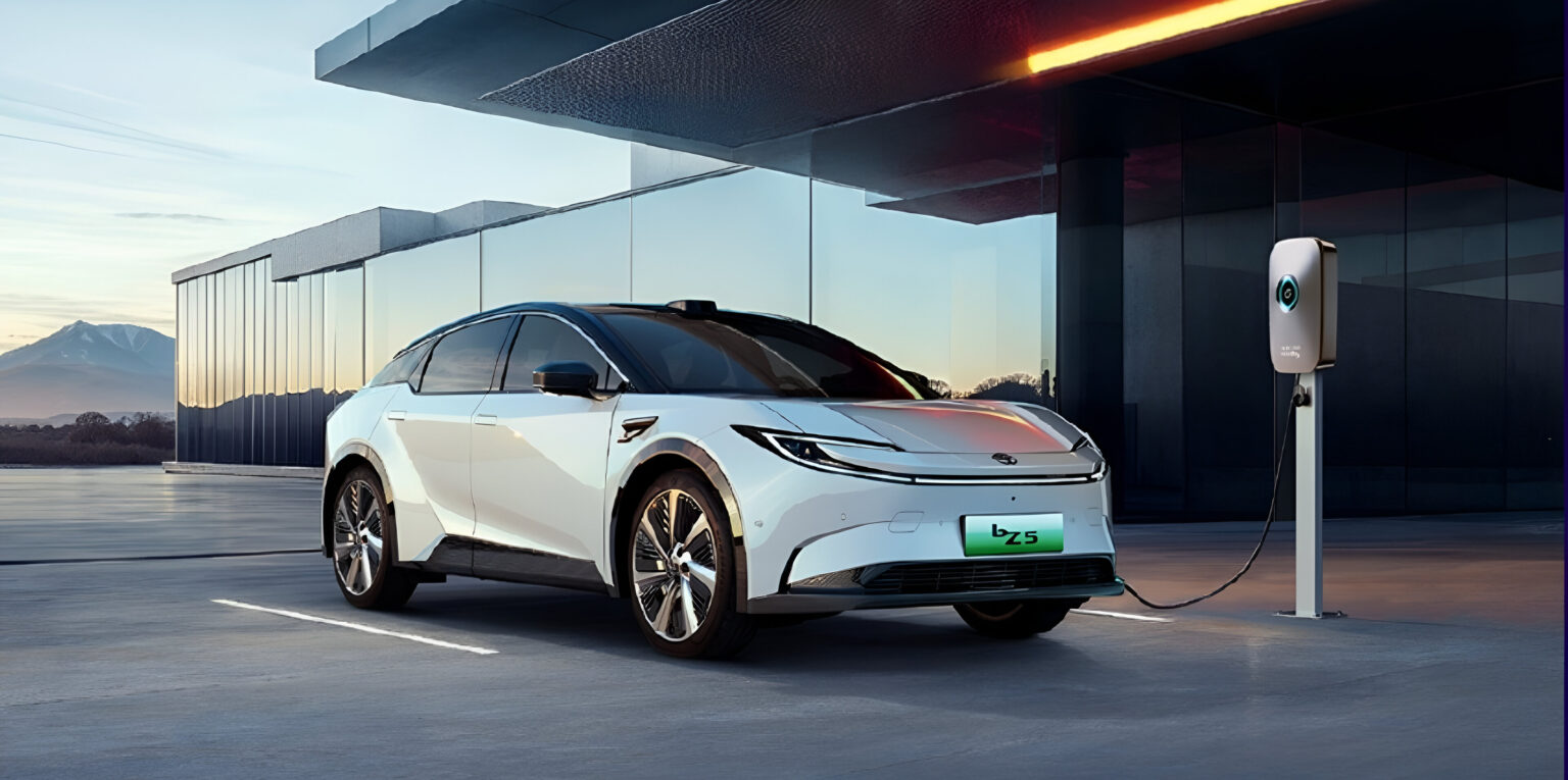 Toyota launches bZ5 electric coupe SUV with BYD blade battery, starting at 18,000 USD in China