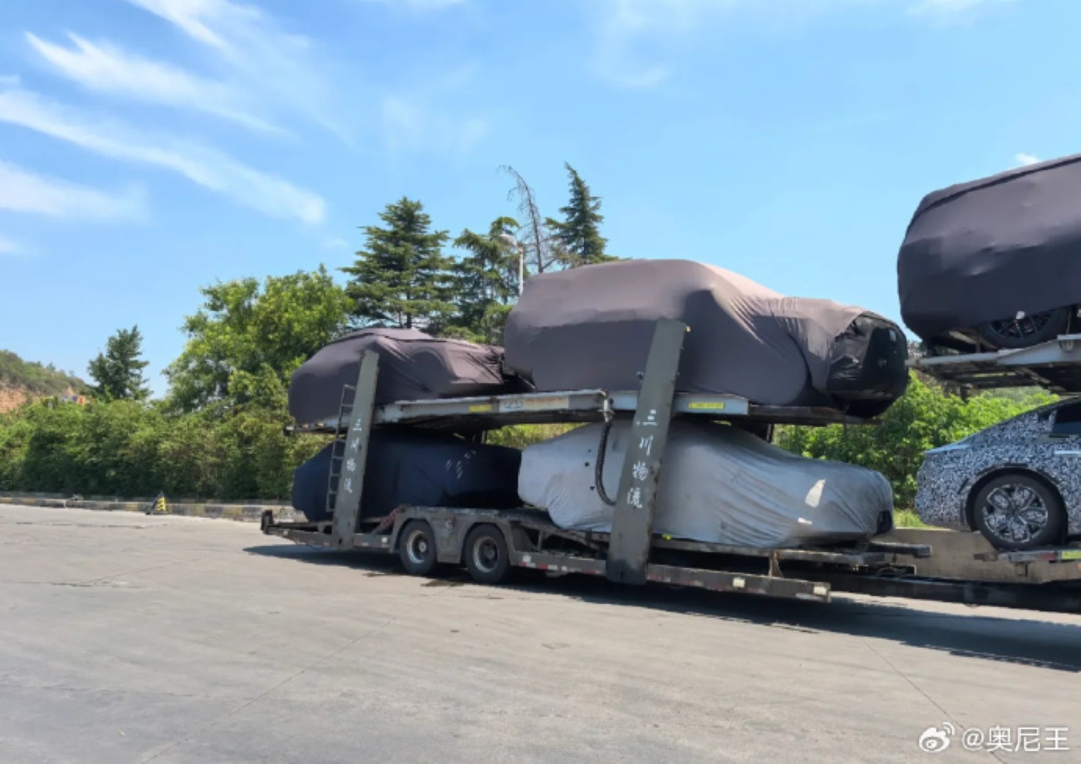 Xiaomi YU9 SUV prototype spotted, full-size SUV with 1,500 km range likely