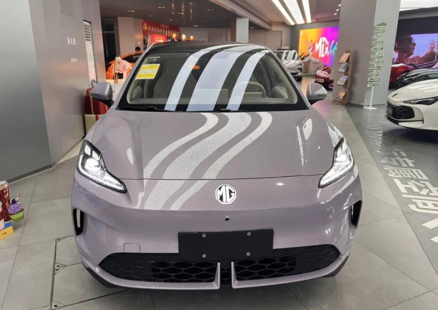 New MG4 EV seen at dealerships ahead of debut in China, with 163hp and a 537km range