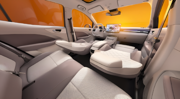 2025 MG4 EV interior officially revealed with Oppo smart cockpit and comfort-focused redesign