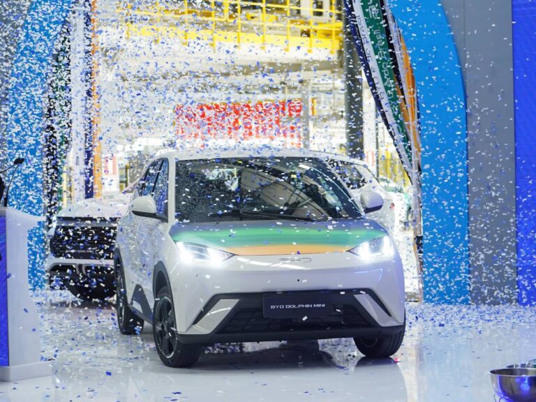 BYD start production in its Brazilian plant, the first Seagull rolls ...