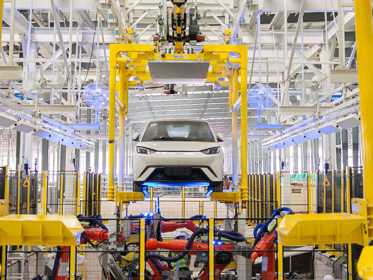 BYD start production in its Brazilian plant, the first Seagull rolls ...