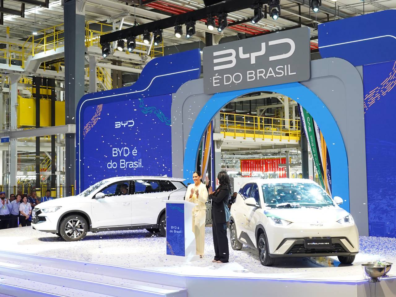 BYD start production in its Brazilian plant, the first Seagull rolls ...