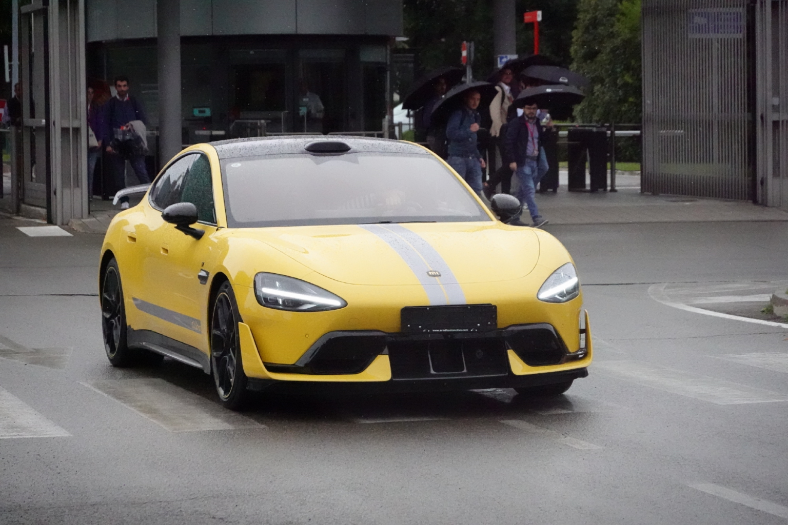 Xiaomi SU7 Ultra spotted at Ferrari factory with the supercar brand's BEV rumored to come this year