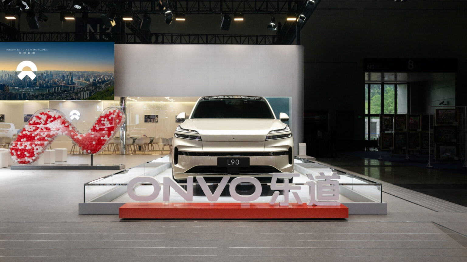 Onvo L90 SUV revealed interior in China – presales start on July 10