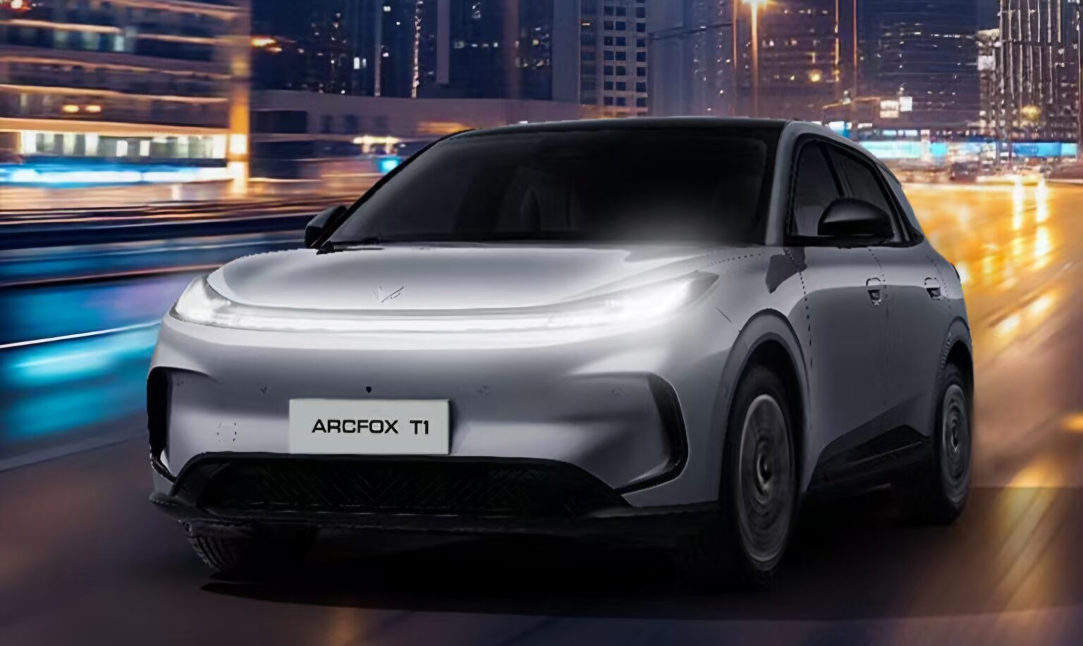 BAIC's Arcfox T1 all-electric hatchback launched starting at 9,600 USD: max 127hp power and ...